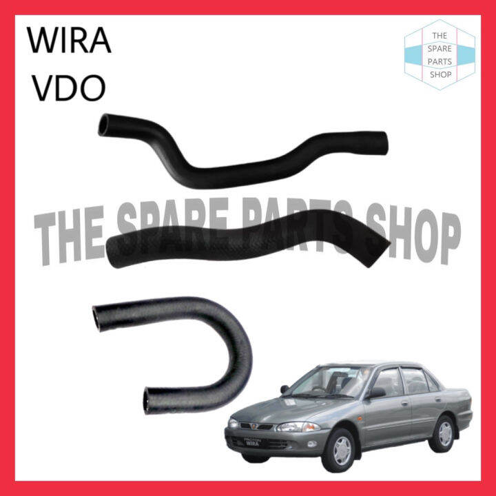 PROTON WIRA VDO WATER BY PASS RADIATOR HOSE SET | Lazada