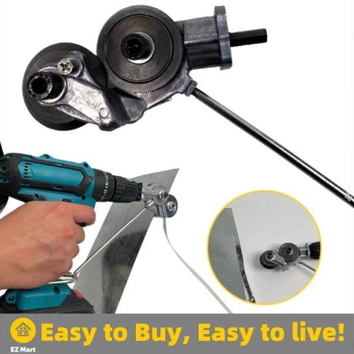 Electric Drill Plate Cutter Attachment Metal Sheet Cutter Tool Free ...