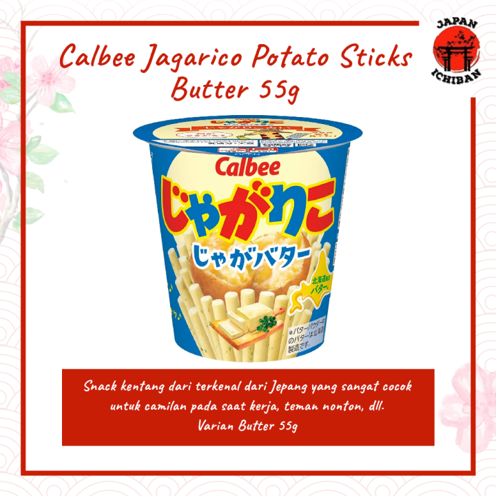 Calbee Jagarico Potato Sticks (Snack Kentang) Original Japan | Lazada Indonesia