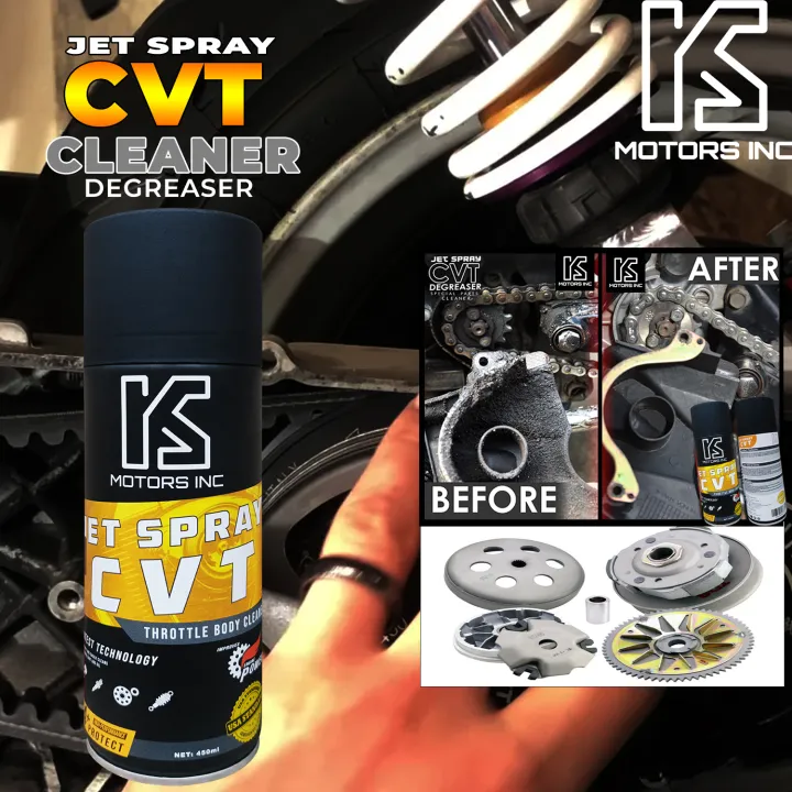 Premium Jet Spray CVT / Throttle Body Cleaner 450ml - Engine Cleaner ...