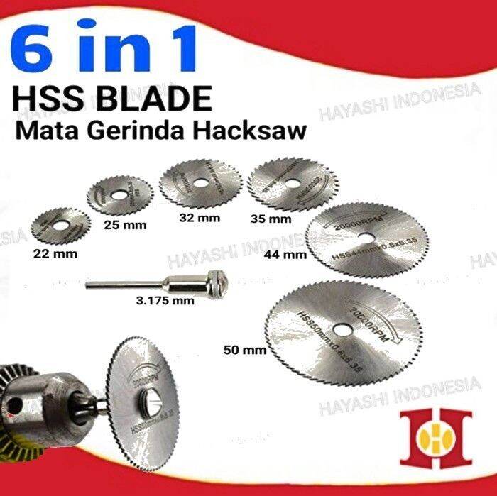 Mata Gerinda Mini Grinder Mesin Bor Potong Pemotong Kayu Cutting Disc ...
