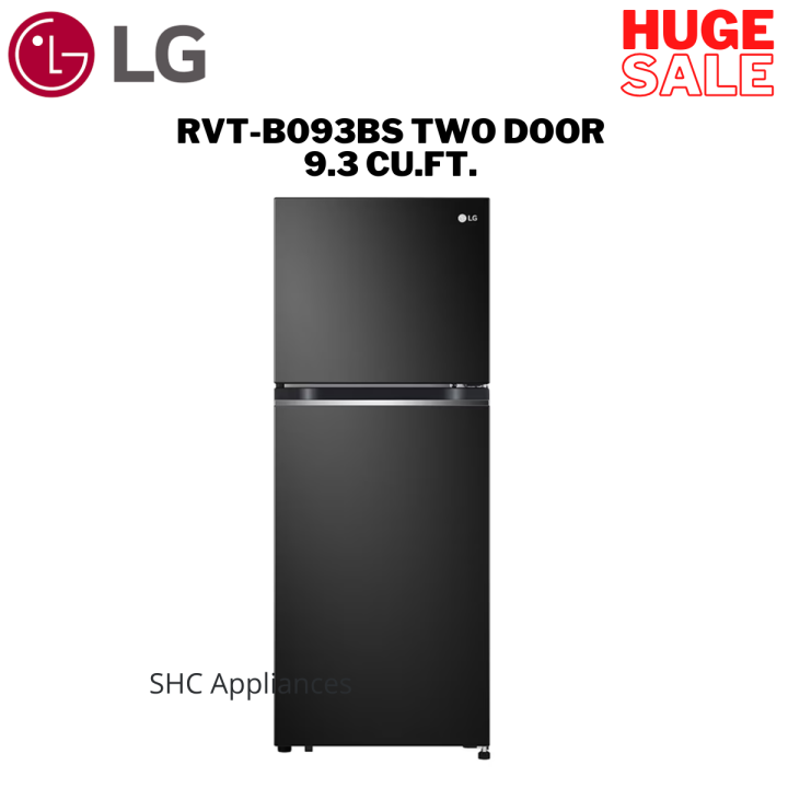 LG Refrigerator Two Door 9.3 cu.ft. RVT-B093BS | Lazada PH