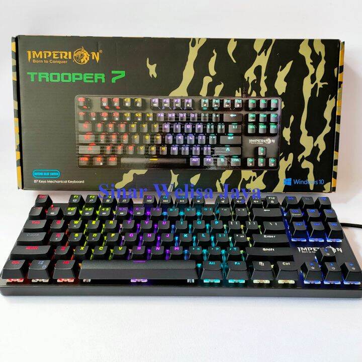 Imperion Keyboard Gaming Trooper 7 | Lazada Indonesia