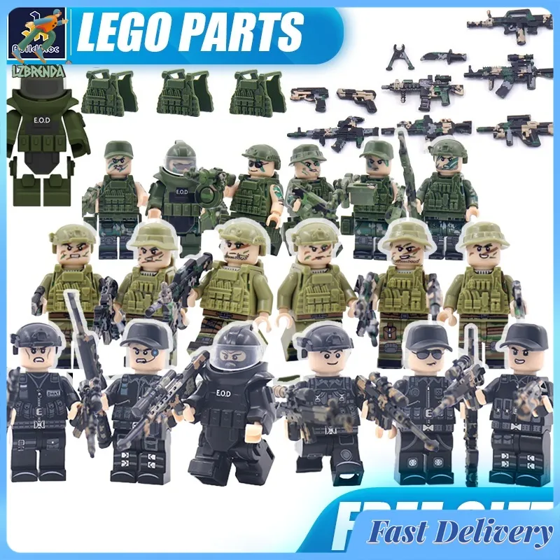 Blocks Ww2 F Soldiers Sets Ww2 Soviet Soldiers Bricks Lego, 47% OFF