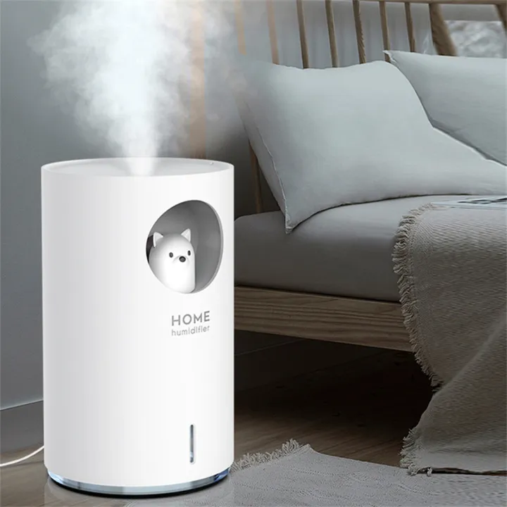 USB Polar bear mini humidifier ultra silent large capacity home bedroom ...