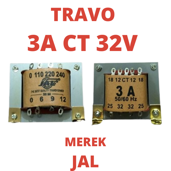 TRAFO 3A CT 30V KECIL 3AMP 3AMPERE 3 A AMP AMPERE 30VOLT 30 V VOLT ...