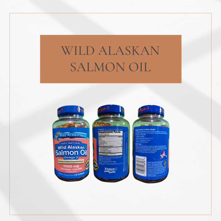 Wild queen supplements Pure Alaska Omega 100% Wild Alaskan Salmon Oil ...