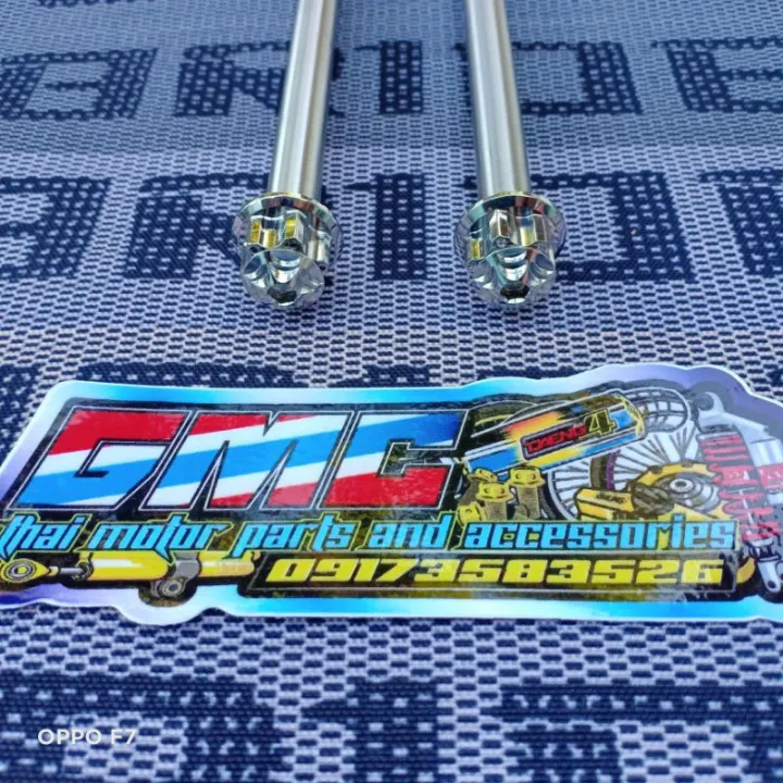 YOO- SC SIAM CNC FRONT AXLE AEROX/NMAX | Lazada PH