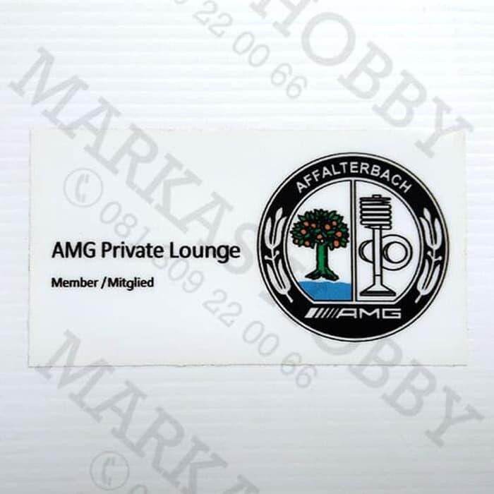 Stiker / Sticker Mercedes AMG Private Lounge | Lazada Indonesia