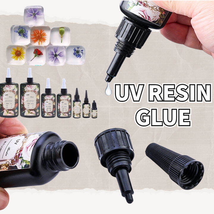 DIY UV Resin Glue Epoxy High Transparent Dripping Manual Curing ...