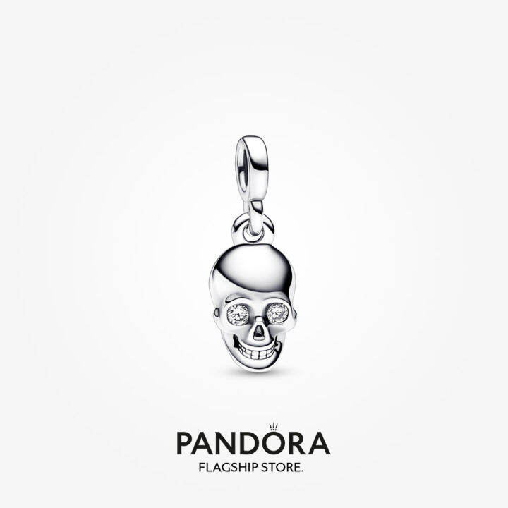 Hot 2023 Pandora ME Skull Mini Dangle Sterling silver 792804C01 ...