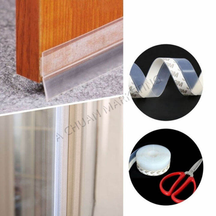 25mm*1mm Door and Window Bottom Self-adhesive Sealing Strip Tape,Window ...