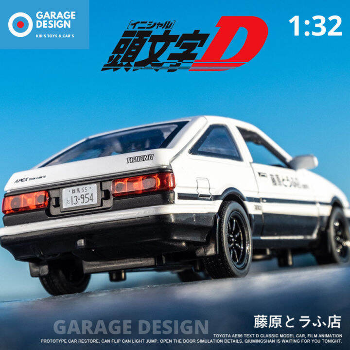 Diecast Initial D Toyota Trueno AE86 - Mobil Miniatur - Keren Unik ...