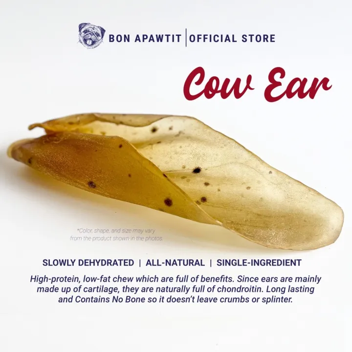 Dehydrated Cow Ear Chew (sold per pc) | Lazada PH