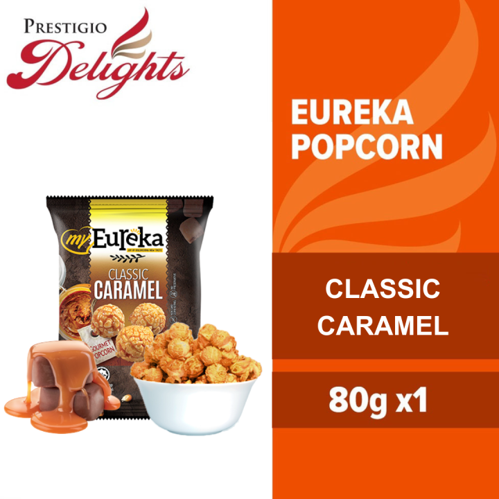 EUREKA POPCORN CLASSIC CARAMEL 80G | Lazada