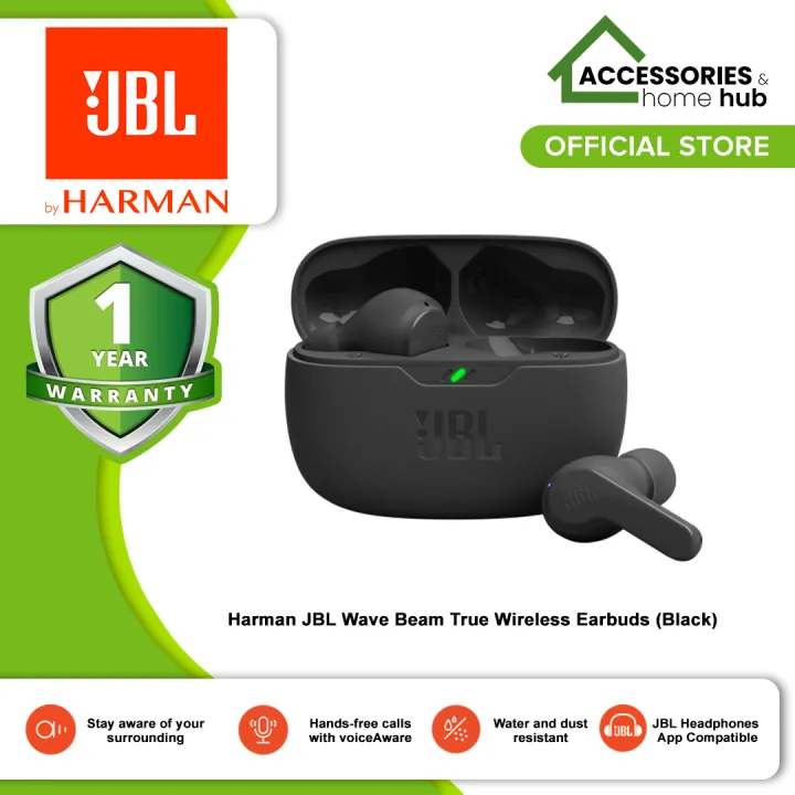 Harman JBL Wave Beam True Wireless Earbuds | Lazada PH