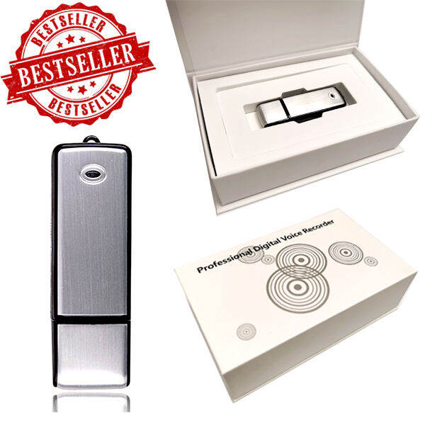 Bitzonic Alat Perekam Suara USB Voice Recorder 8GB - Alat Rekam Suara ...