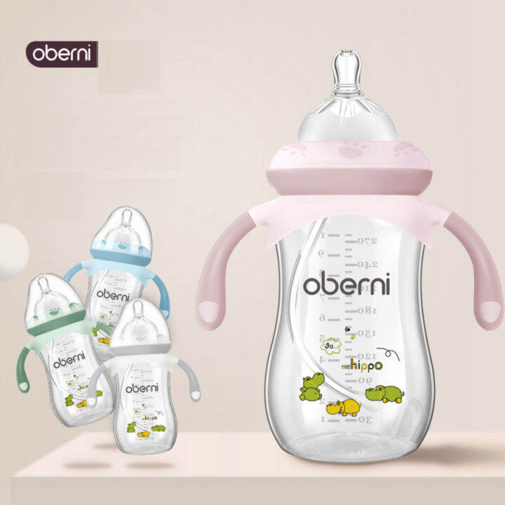 Hippo Motif Susu Oberni Botol Bayi Anti-perut Botol Bot Dan Botol Bayi | Lazada Indonesia