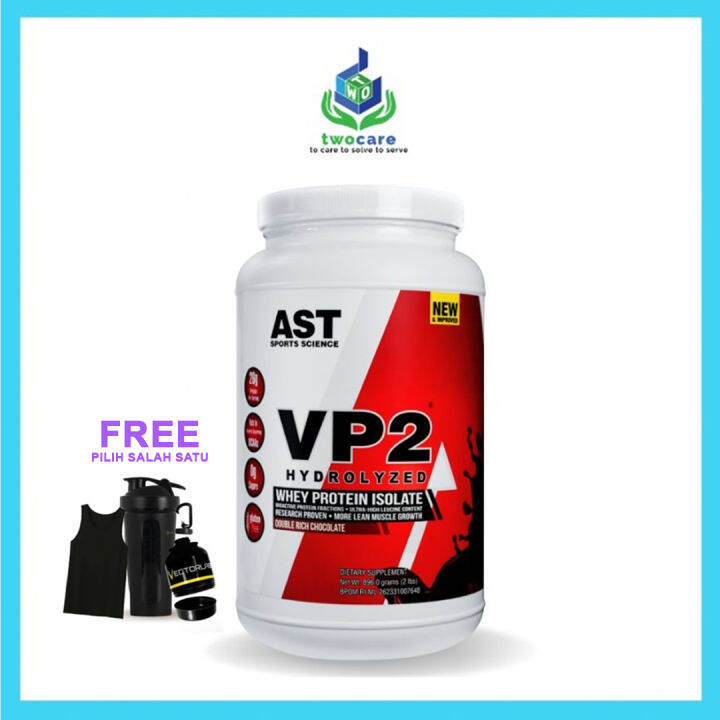 AST VP2 Hydrolyzed Whey Protein Isolate 2 Lbs Susu Protein Iso 2lb ...