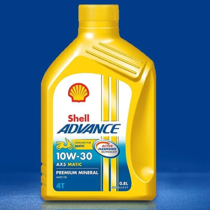 Oli Motor Shell Advance Ax5 Matic 10W-30 800 Ml | Lazada Indonesia