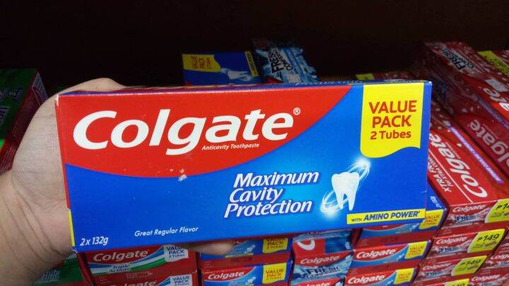 Colgate Maximum Cavity Protection 2x132g | Lazada PH