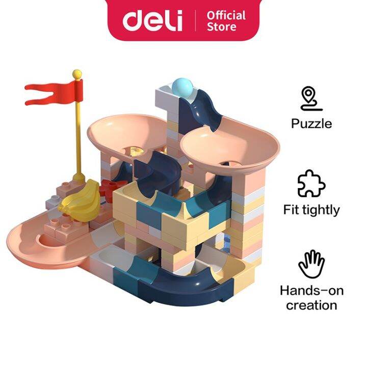 Deli Education Slide Blocks Fit Tightly (Set) 74544 | Lazada