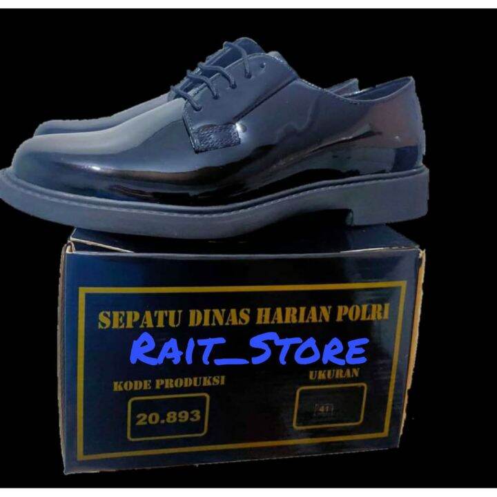SEPATU PDH JATAH POLRI | Lazada Indonesia