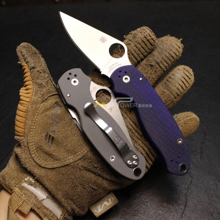 Spyderco Spider C223 Para3 Para3 Paratrooper Series Portable EDC Small ...