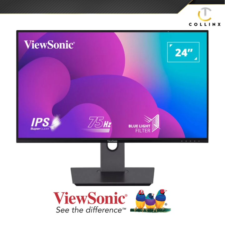 Viewsonic 24 Inches IPS Monitor 75Hz (VX2480-SHDJ) | Full HD Resolution ...