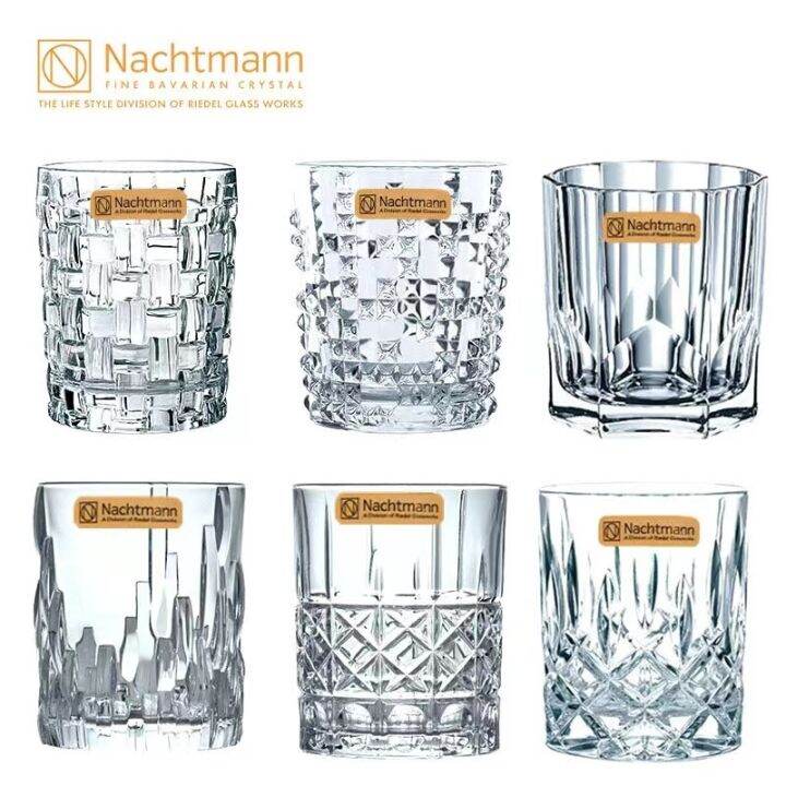German NACHTMANN imported crystal glass wine glass beer glass whiskey ...