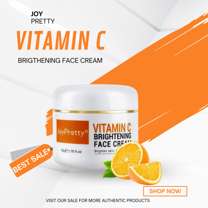 [authentic]joy Pretty Vitamin C Whitening Face Cream Dark Spots Facial