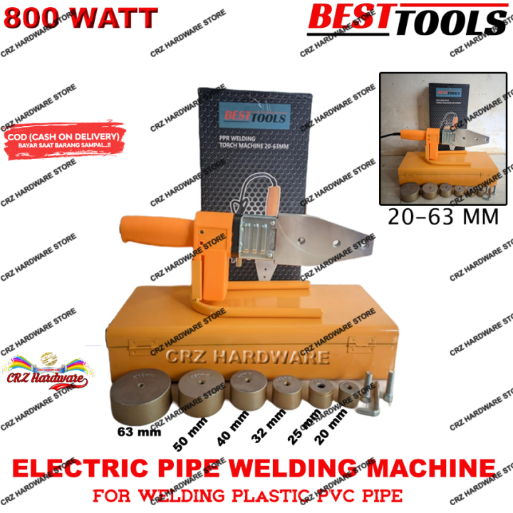 Mesin Las PPR 20-63mm Pemanas Sambung Pipa PPR Welding PVC | Lazada ...