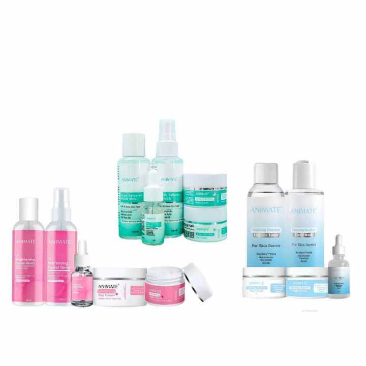 [Paket] Animate Skincare Series 5in1 Brightening Whitening Barrier ...