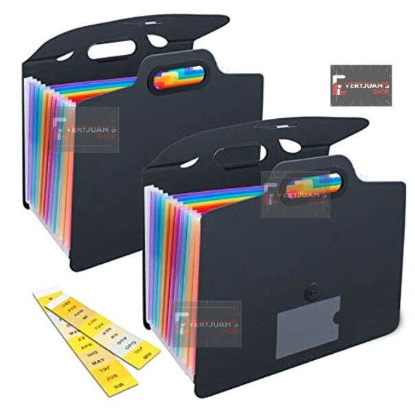 【READY STOCK】 ☉Legal Size Long Expanding File Folder with Handle 24 ...