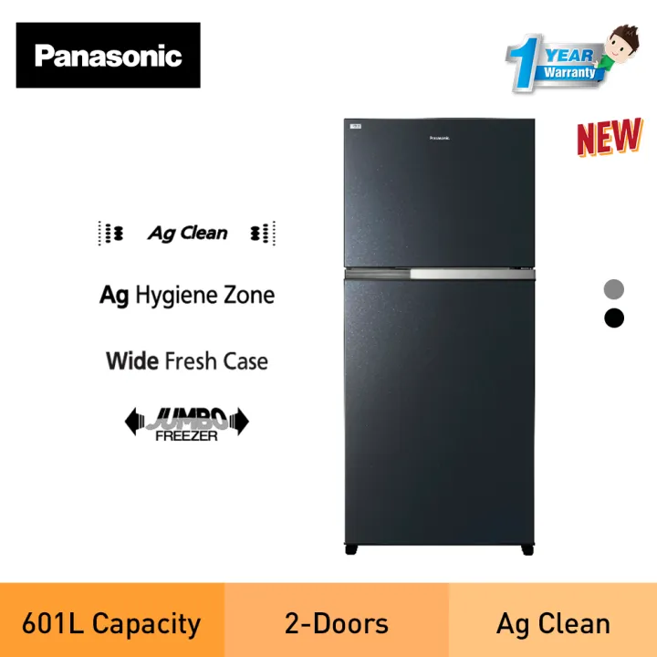 PANASONIC 601L 2-DOOR TOP FREEZER REFRIGERATOR WITH ECONAVI INVERTER ...