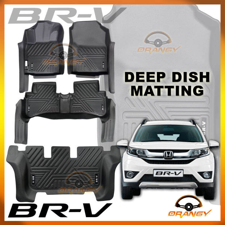 Honda BRV 2016 to 2022 OEM TPE 5D Deep Dish Matting High Quality ...