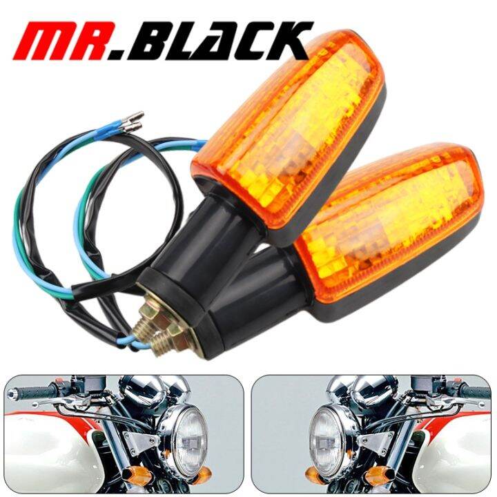 Motorcycle Turn Signal Light Indicator Lamp For HONDA CB400 CB1300 VT250 Spada 250 BROS400 BROS ...