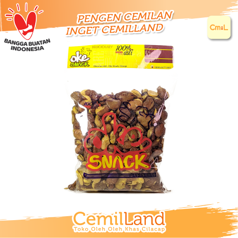 Kacang Koro Kulit Gurih Asin Original Super Oke Snack | Lazada Indonesia