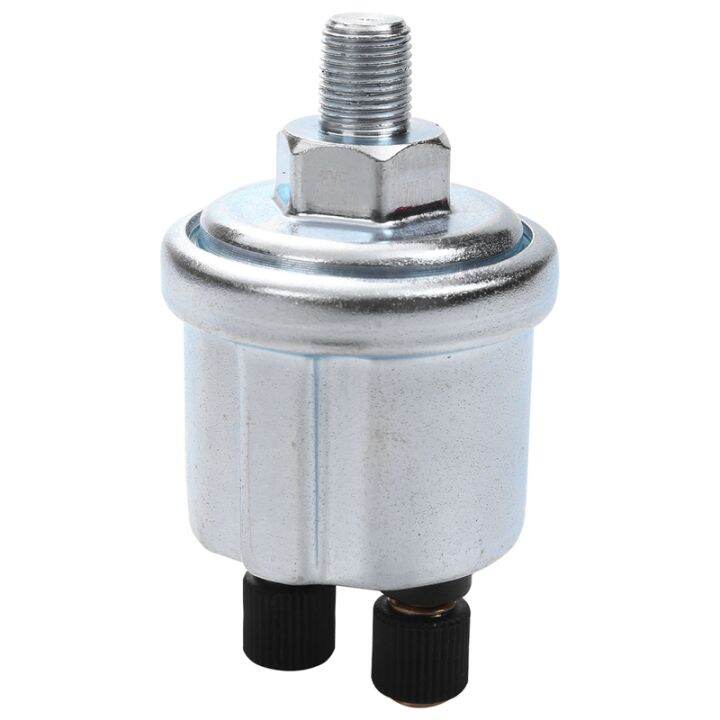 Universal Vdo Oil Pressure Sensor 0 To 10 Bars 1/8 Npt Generator Part 10Mm Crew Plug Alarm ...