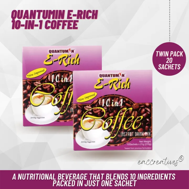 Best Seller Erich - Coffee 20s Quantumin Plus Quantumin ERich 10 in 1 ...