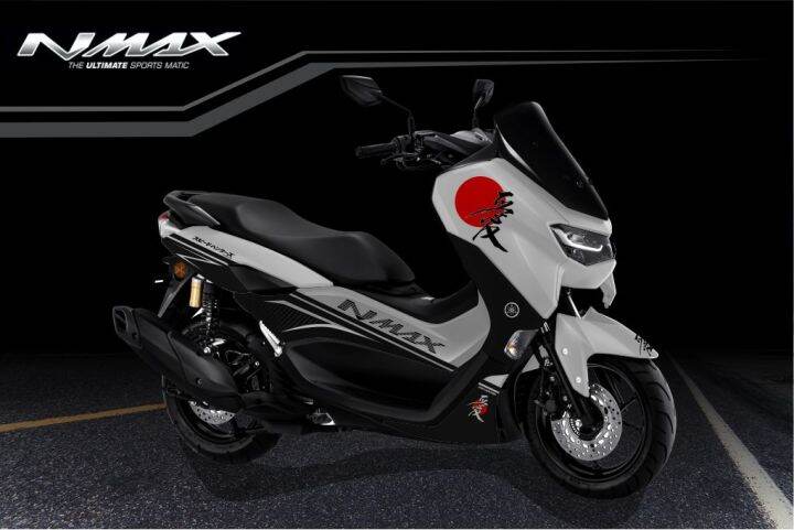 sticker decal full body yamaha all new nmax motip tulisan jpn warna ...