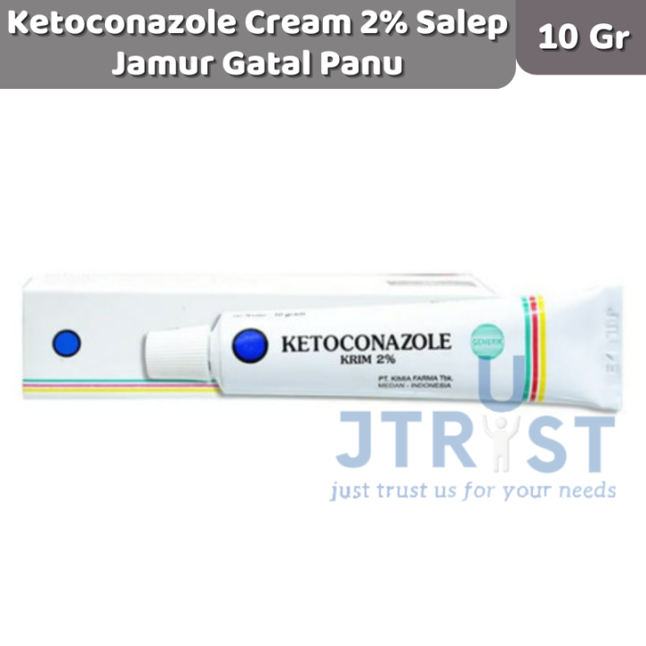 Ketoconazole Cream 2% Salep Jamur 10gr | Lazada Indonesia