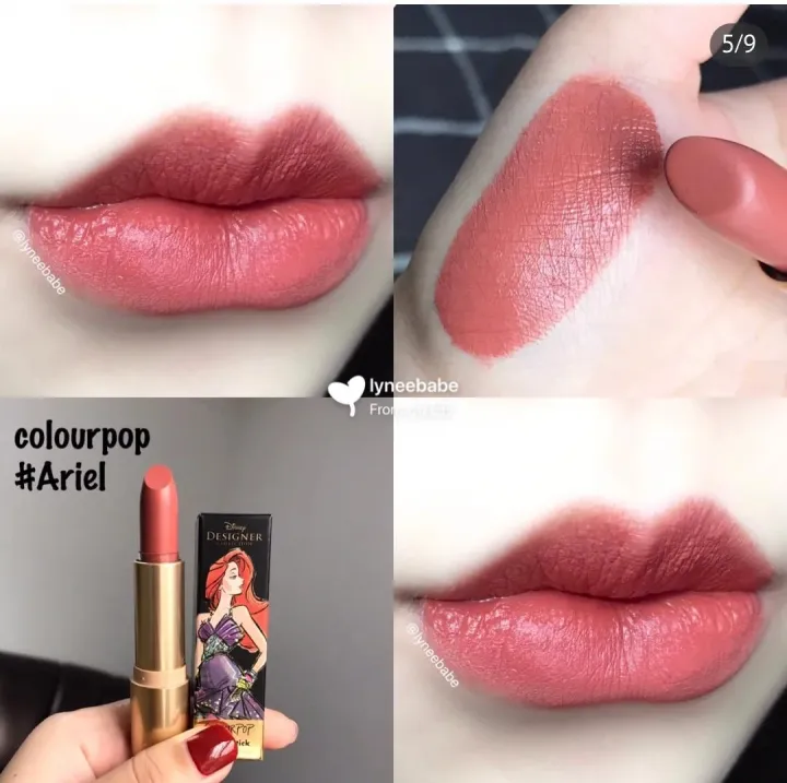 Original ColourPop ARIEL Disney Princess Creme Lux Lipstick | Lazada