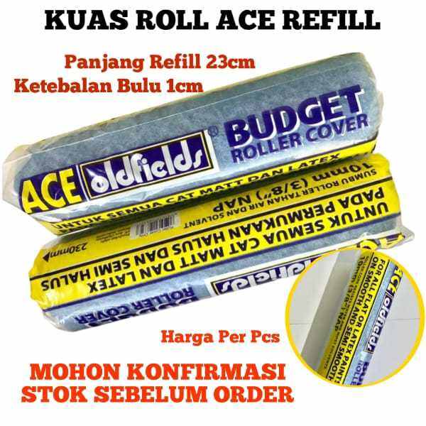 Kuas Roll Ace Refill, Ace budget Refill | Lazada Indonesia