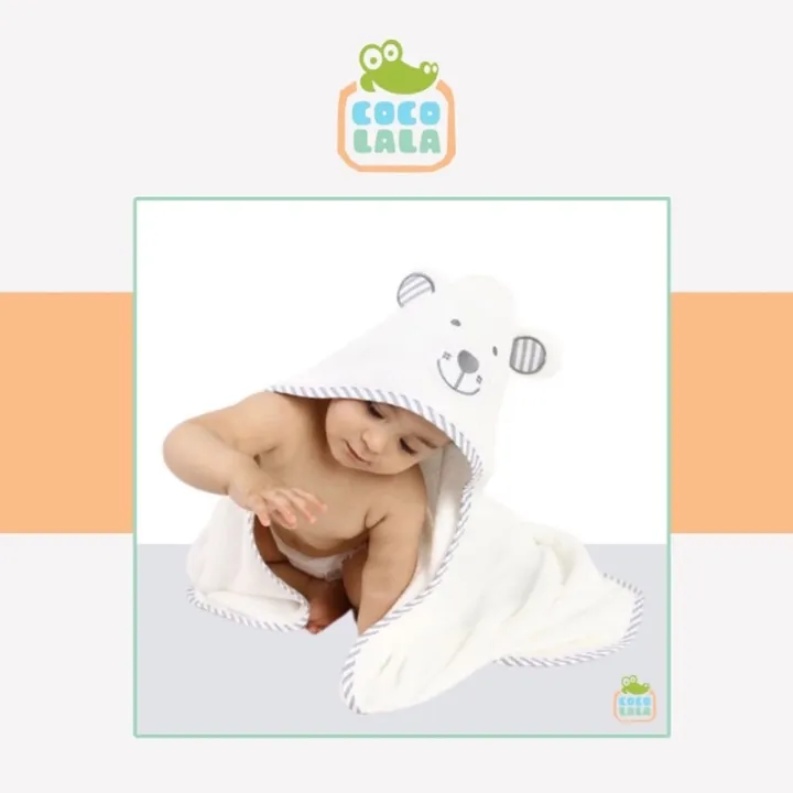 Cocolala Bamboo Hooded Towel w/ Wash Cloth | Lazada PH