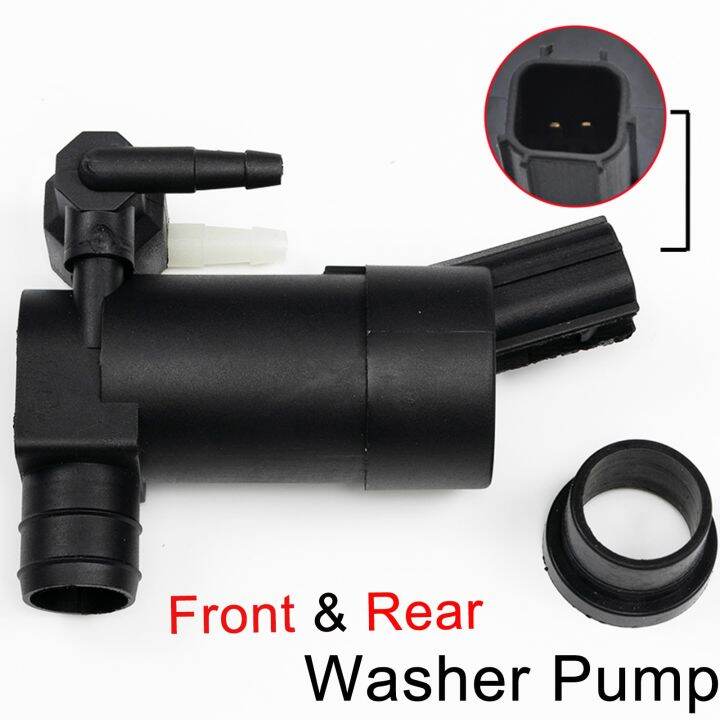 Windshield Wiper Washer Pump Twin Outlet Water Motor For Ford Focus ...
