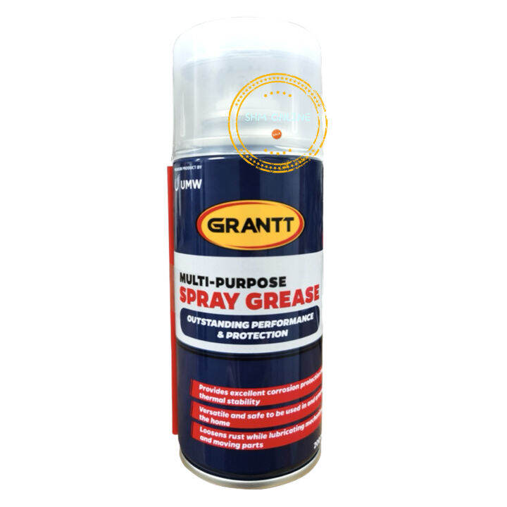 200ml GRANTT MP SPRAY GREASE NON-DRIP HIGH PERFORMANCE MULTI-PURPOSE ...