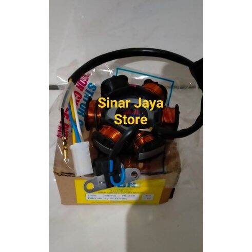 Spul/spull komplit/Stator Assy / komplit + Pulser Supra Merek Ton | Lazada Indonesia