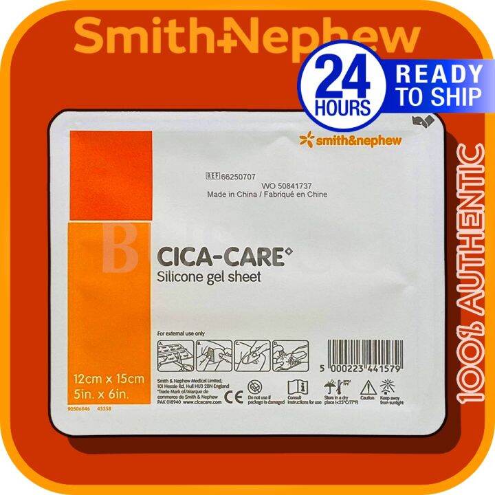 Cica-Care 12 x 15cm Silicone Gel Adhesive Gel Sheet | Body, Surgical ...