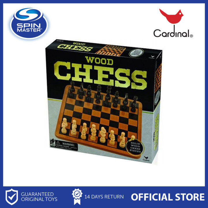 Spin Master Games, Cardinal Games Wood Chess Set | Lazada PH
